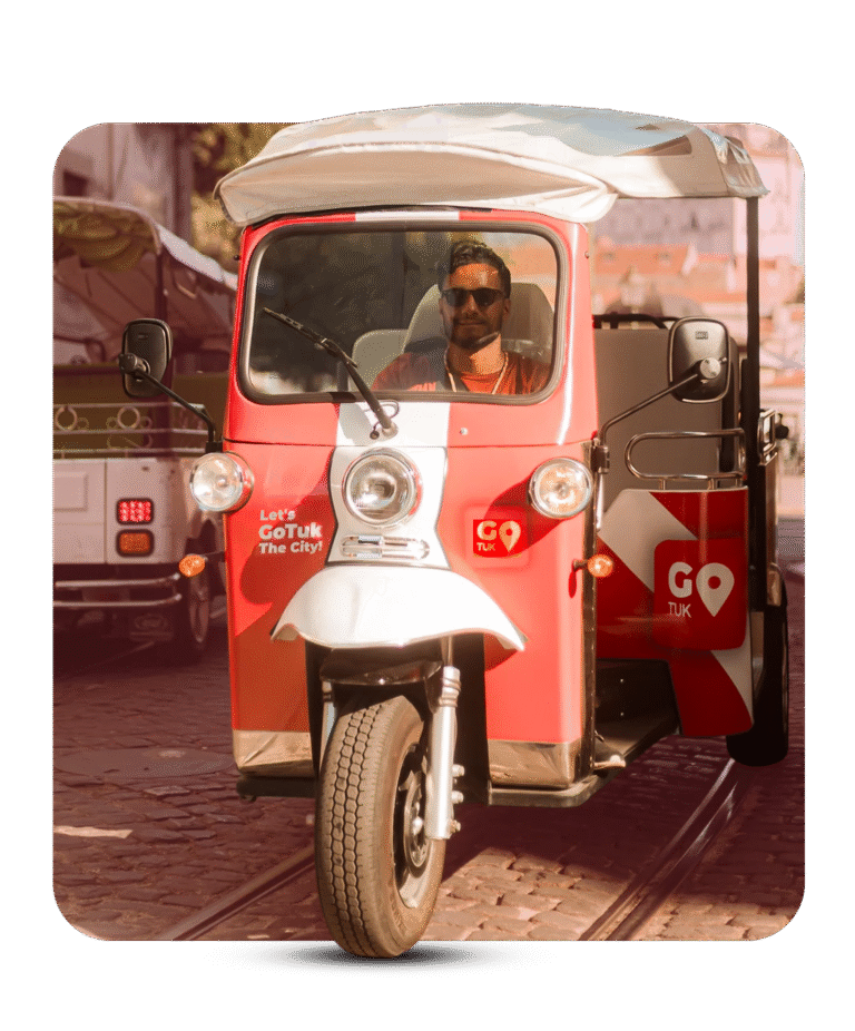 GoTuk – Ride or Drive Tuk‑Tuks in Lisbon | On‑Demand Mobility App